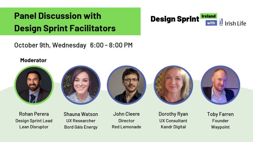 Panel Discussion with Design Sprint Facilitators | Lean Disruptor®