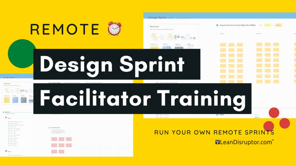 Remote Design Sprint Facilitator Training on Jake Knapp’s Process ...